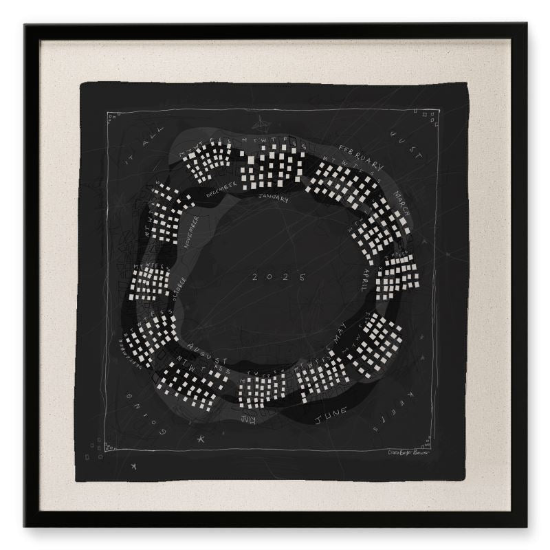 2025 Calendar: Framed – Clara Beyer Bower Art